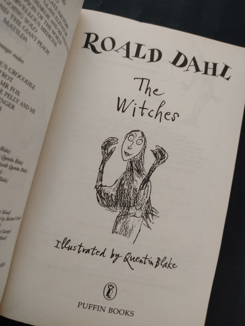 The Witches by Roald Dahl on Carousell