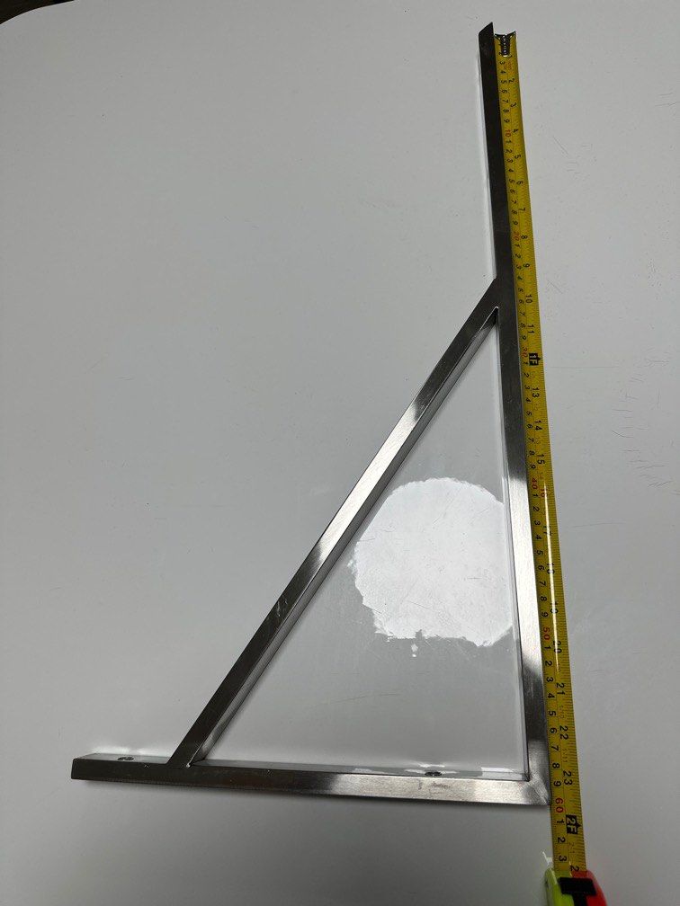 Thickened Stainless Steel Tripod Load-Bearing Wall Shelf Support Wall ...