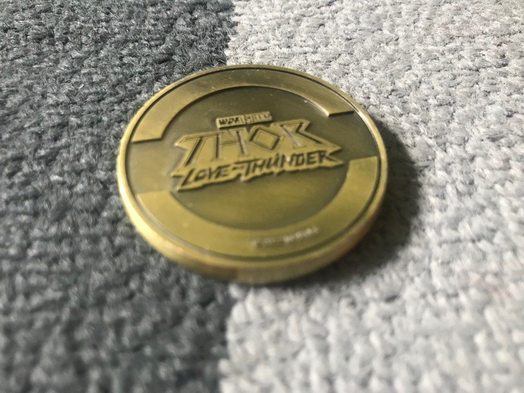Thor Coin Marvel, Hobbies & Toys, Collectibles & Memorabilia, Fan ...