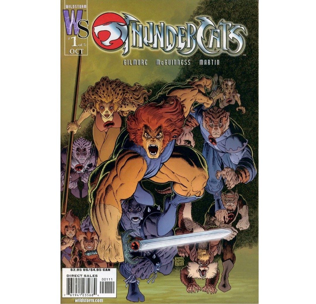 THUNDERCATS #1-5 (2003) All Variants - Arthur Adams, Jim Lee, Joe ...
