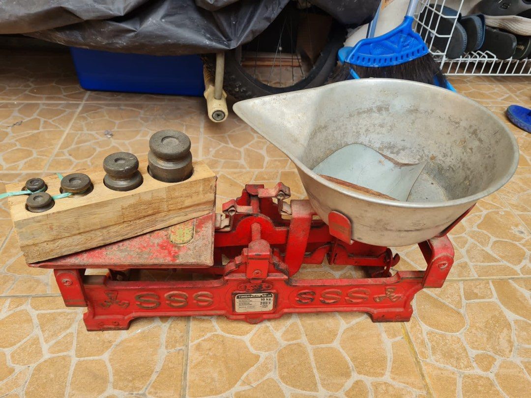 Timbangan batu/timbangan bebek 10kg, Kitchen & Appliances di Carousell