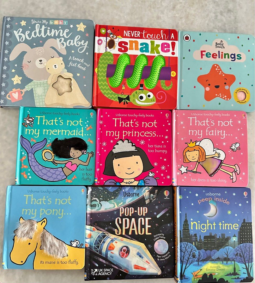 Touchy-feely book & Pop up, Hobbies & Toys, Books & Magazines, Children ...