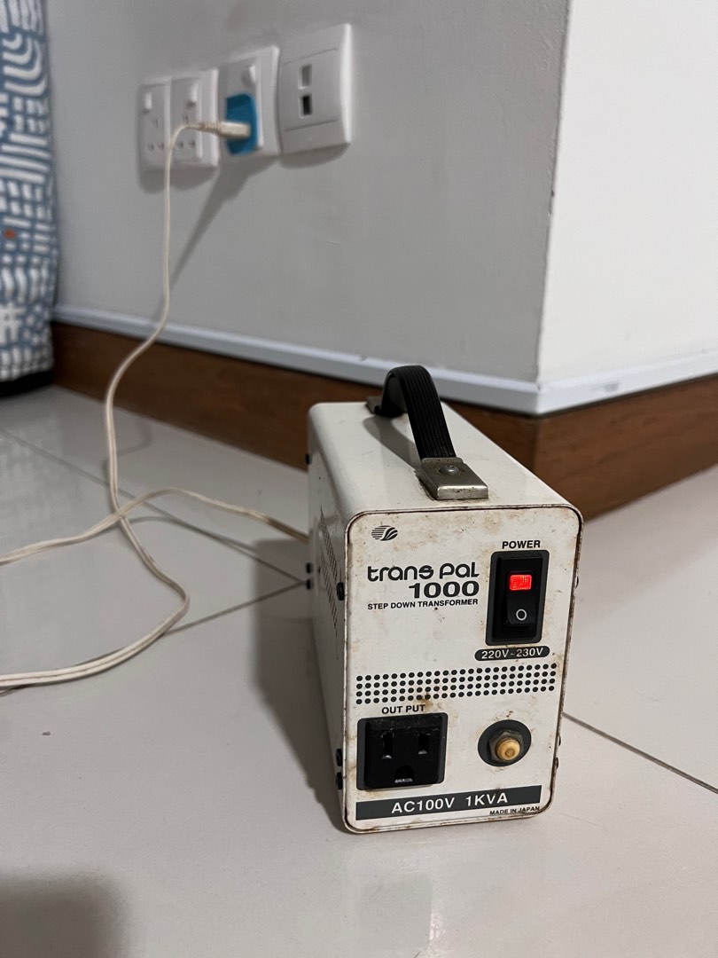 Trans Pal 1000 Step Down Transformer, TV & Home Appliances, Electrical ...