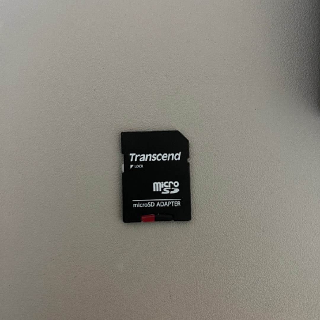Transcend 128GB MicroSD Card and Adapter on Carousell