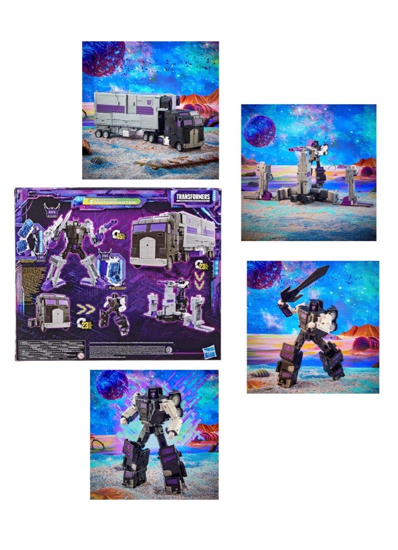 Transformers Legacy Menasor a) Motormaster b) Wild Rider c) Drag Strip ...