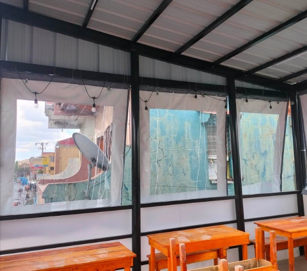 TRANSPARENT LONA/TRAPAL/TOLDA/ROLL-UP - To QC, Furniture & Home Living ...