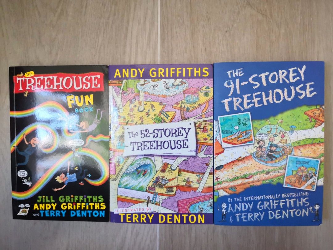Treehouse - Fun book Treehouse - The 52-storey Treehouse - The 91 ...