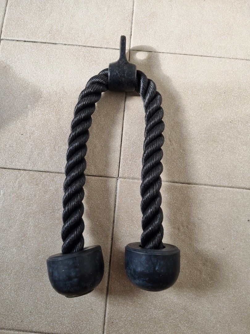 Tricep extension rope, Sports Equipment, Exercise & Fitness, Weights ...