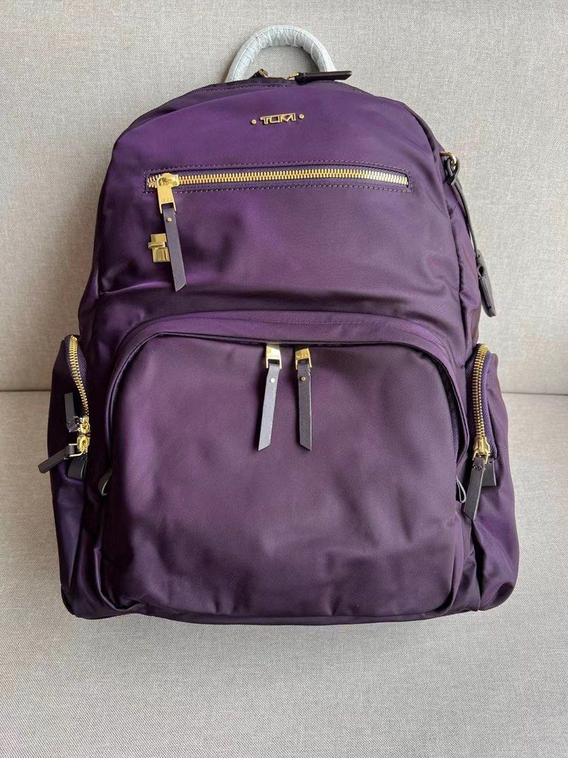 Tumi purple color, 女裝, 手袋及銀包, 背囊 - Carousell