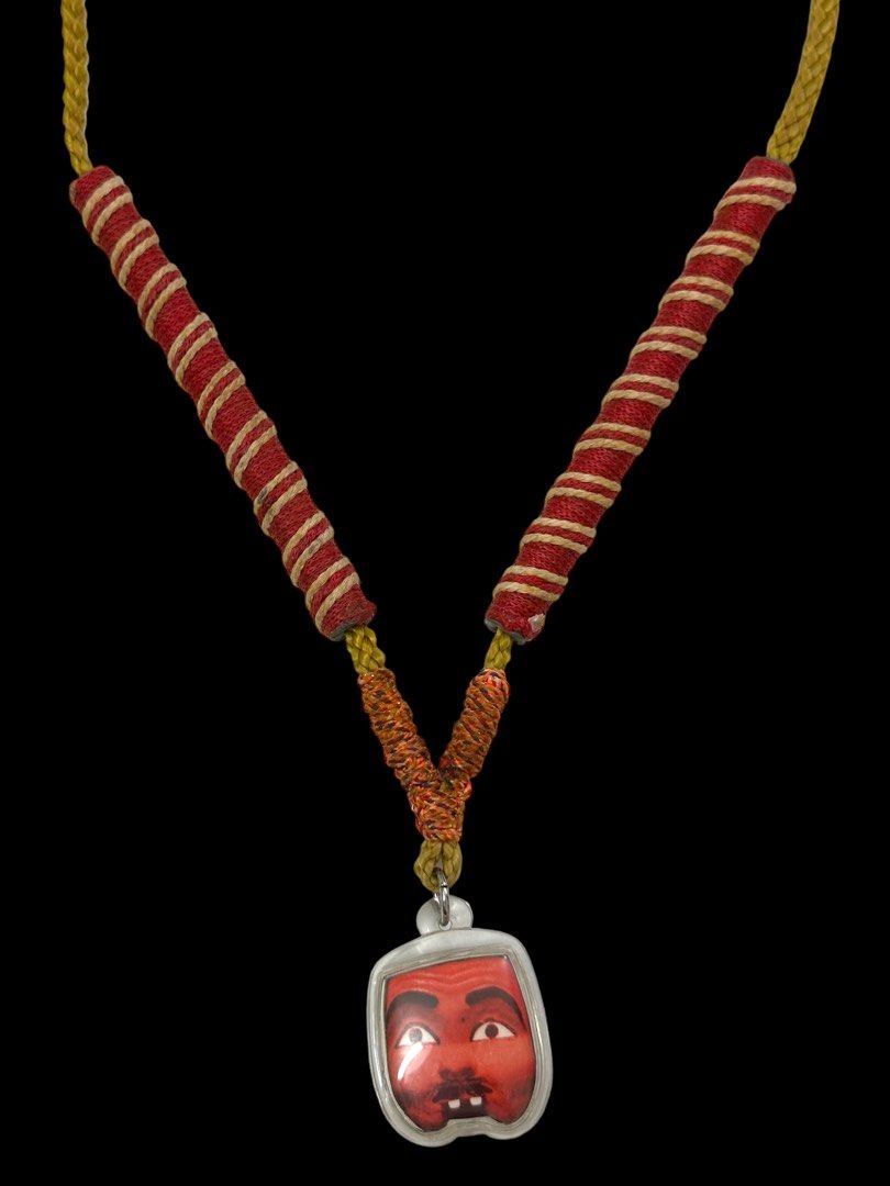 Ultra Rare Twin Takrut Necklaces with 1st batch Jumbo Pan Boon Locket BE2558 by PT Chao Saeng of ...