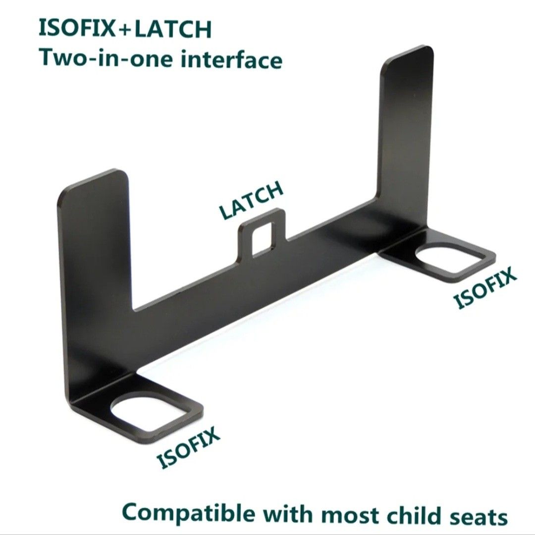 Universal Isofix Bracket Isofix Adaptor Child seat restraint anchor ...