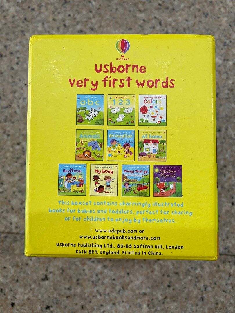 Usborne very first words, Hobbies & Toys, Books & Magazines, Children's ...