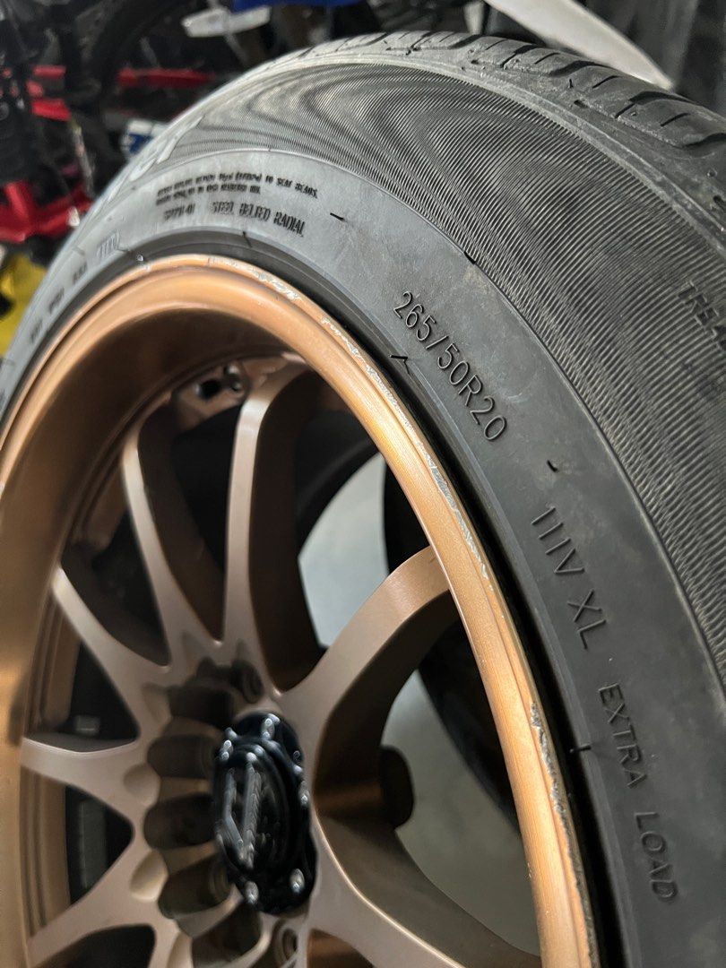 USED Cosmis 20 Inch Rim + tire (4x4), Auto Accessories on Carousell