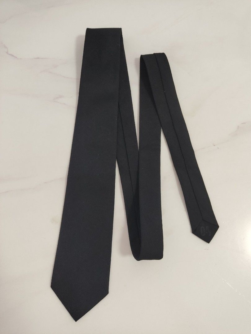 USMC US MARINE CORPS Military Black TIE Made for DSCP by Skilcraft Made ...