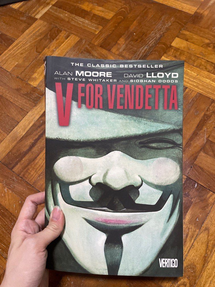 V for Vendetta Comic Book, Hobbies & Toys, Books & Magazines, Comics ...