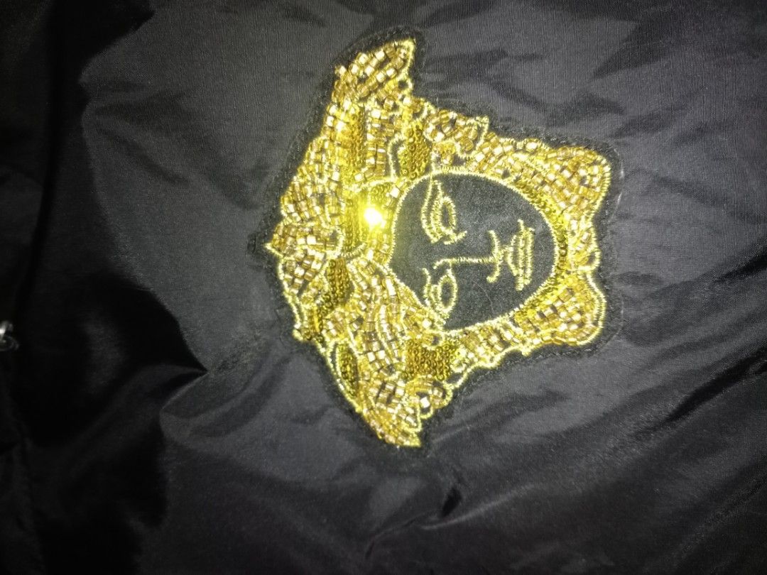 Versace Golden Head Track Jacket, Luxury, Apparel on Carousell
