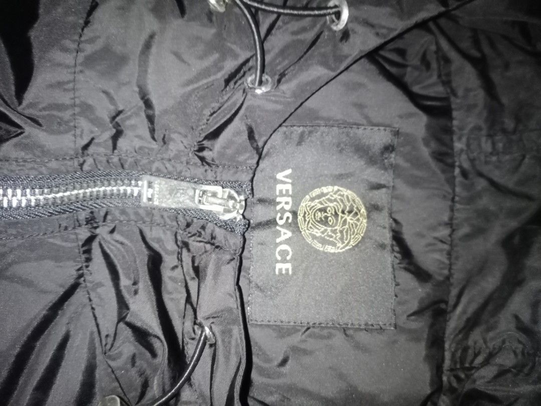 Versace Golden Head Track Jacket, Luxury, Apparel on Carousell