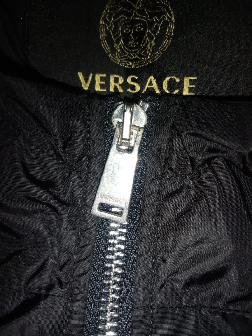 Versace Golden Head Track Jacket, Luxury, Apparel on Carousell