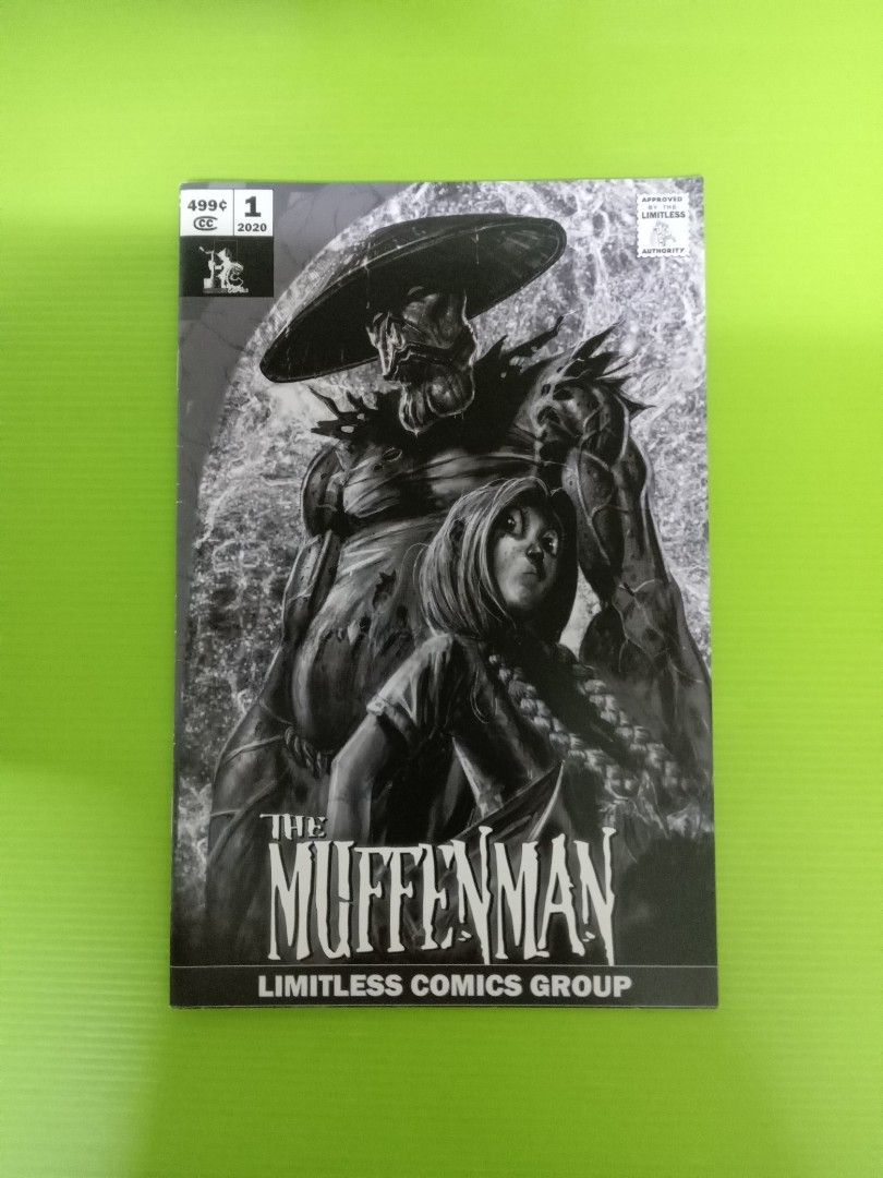 Very Rare Book ! The Muffenman #1 ( Limitless Comics Group ) Cover ...