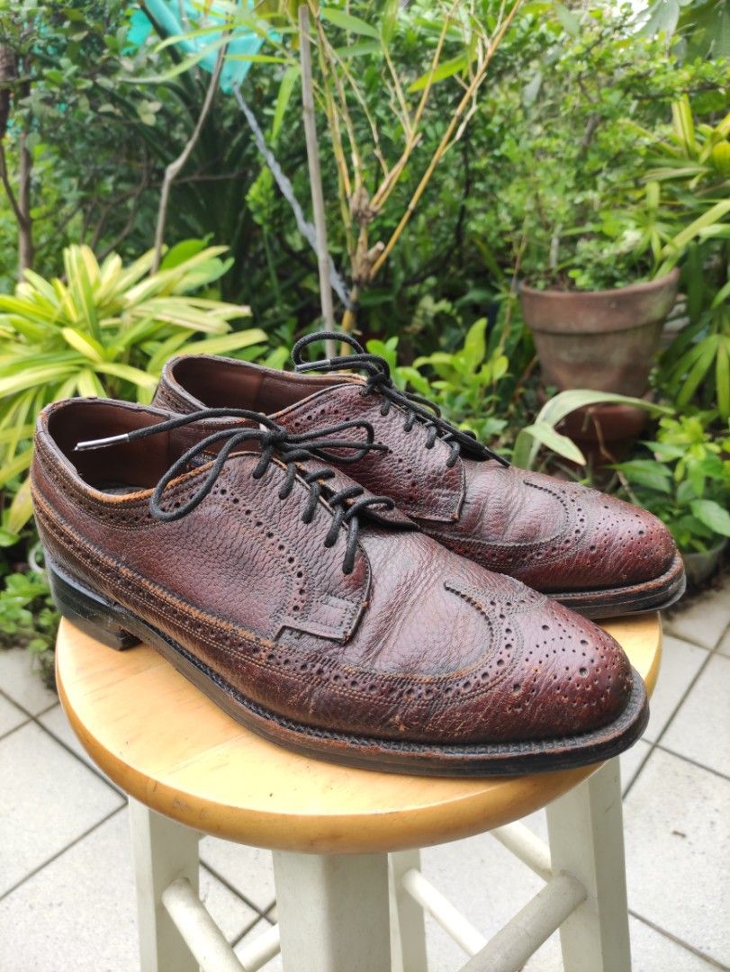 Vintage Florsheim Imperial Longwings 9E US on Carousell