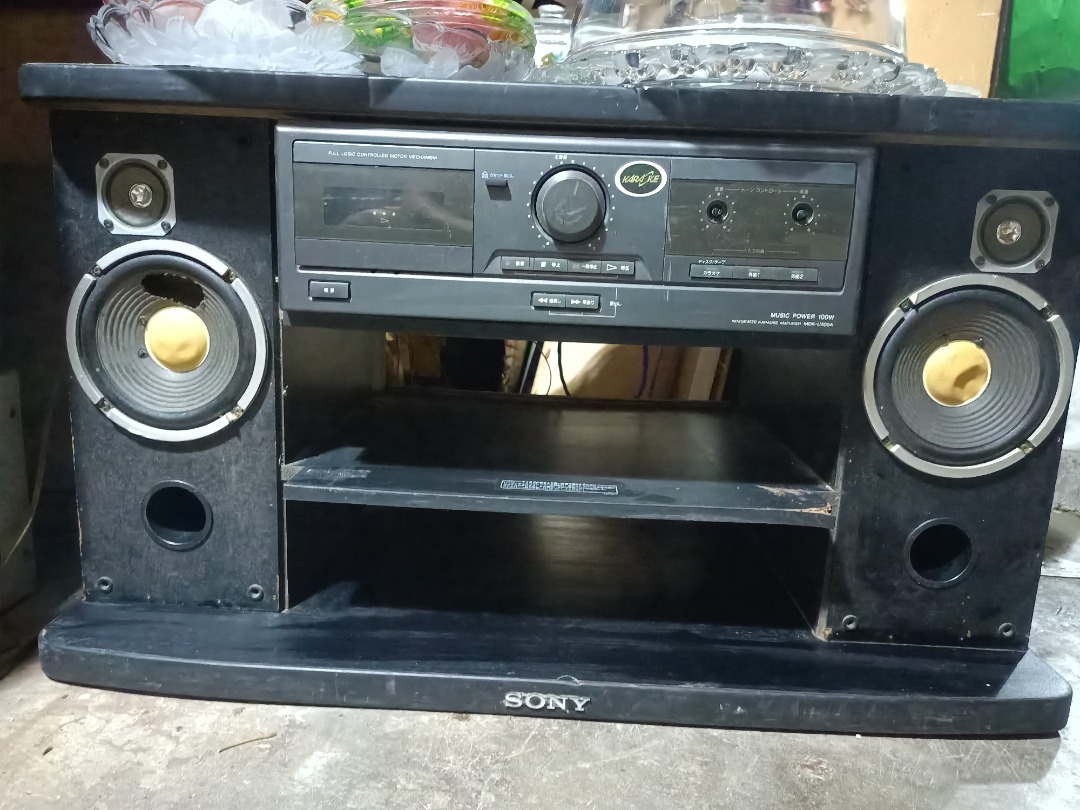 Vintage karaoke Sony speaker system, Audio, Soundbars, Speakers ...