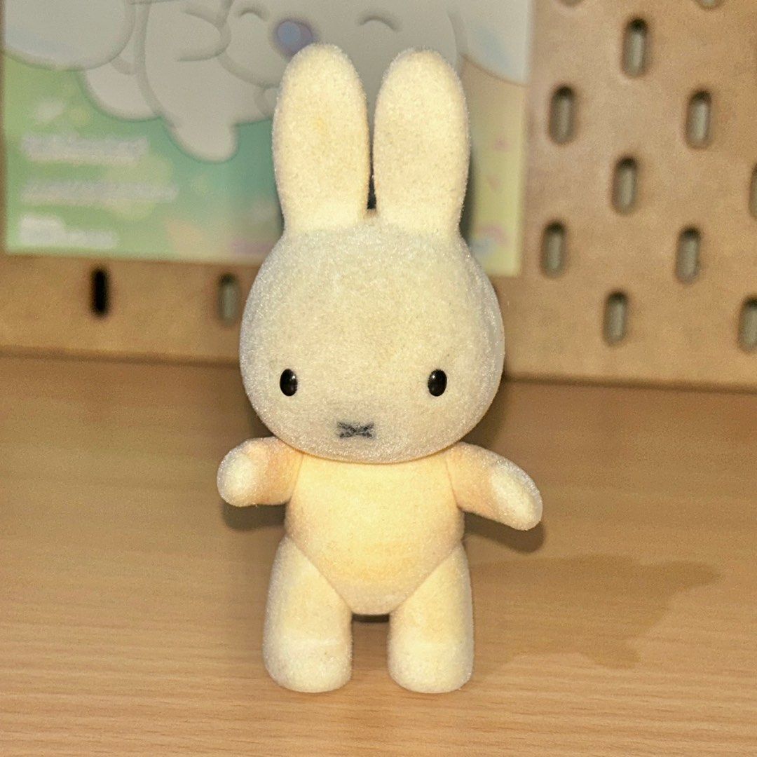 Vintage Miffy Flocked Figure Sekiguchi, Hobbies & Toys, Toys & Games on Carousell