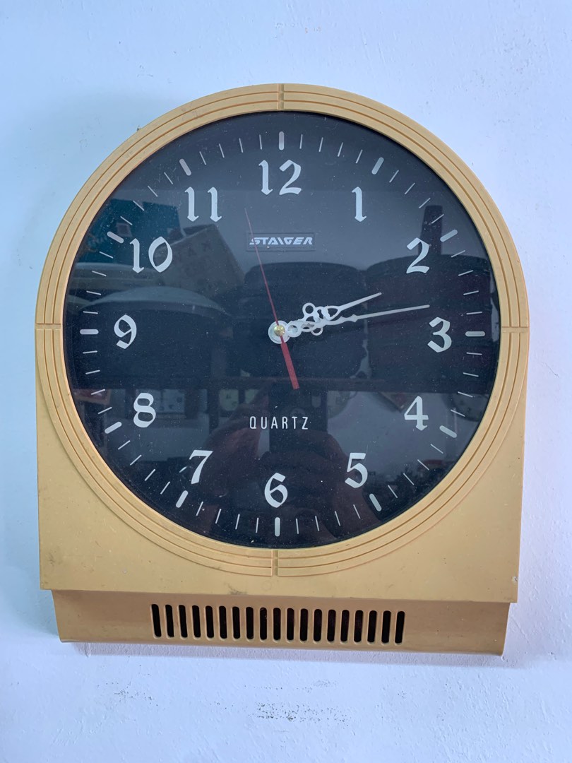 Vintage Wall Clock STAIGER Jumbo, Hobbies & Toys, Collectibles ...