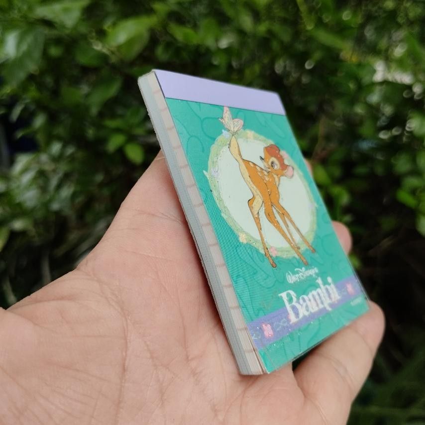 Walt Disney BAMBI Stationery Note Pad on Carousell