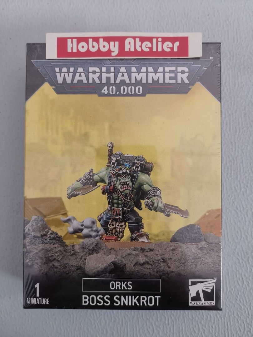 Warhammer 40K Orks Boss Snikrot, Hobbies & Toys, Toys & Games on Carousell