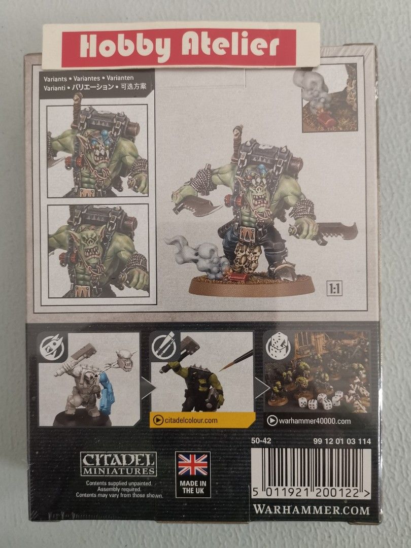 Warhammer 40K Orks Boss Snikrot, Hobbies & Toys, Toys & Games on Carousell