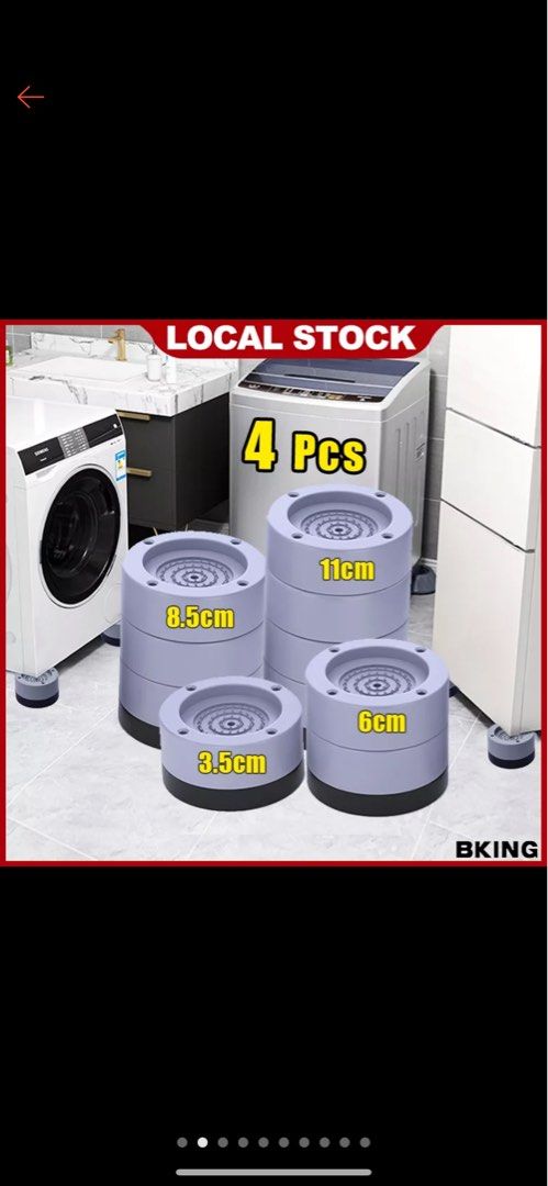 Washing Machine Base Fridge Stand Washing Machine Leg Support Stopper ...