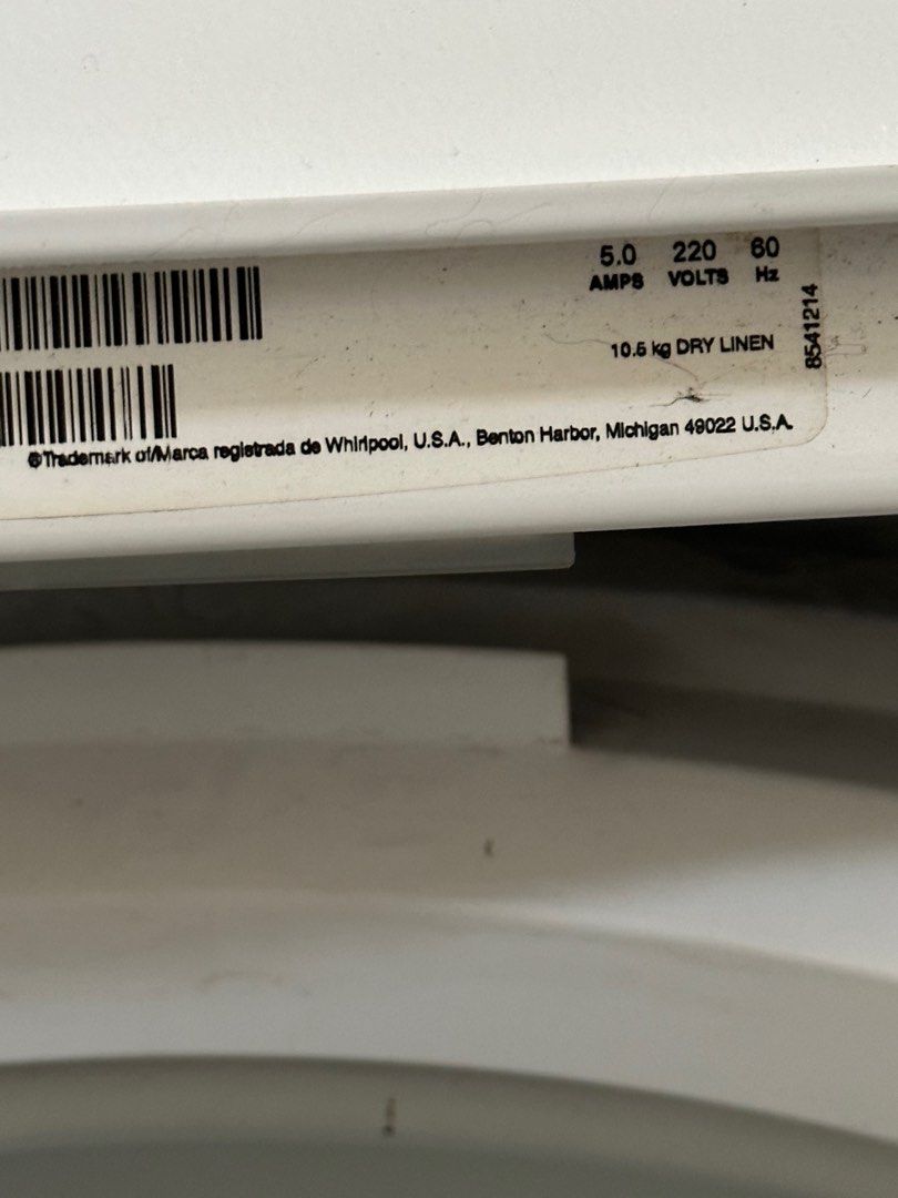 RUSH!! 18k! Whirlpool Washing Machine 10.5 kg on Carousell
