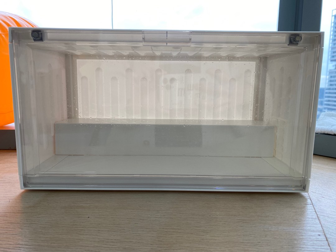 White Figurine Display Case, Furniture & Home Living, Home Improvement ...