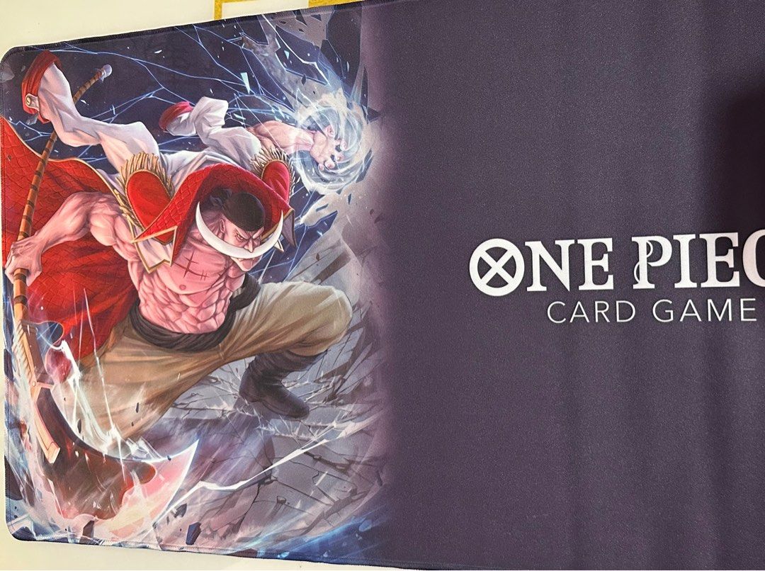 Whitebeard fan made playmat One Piece TCG, Hobbies & Toys, Toys & Games ...