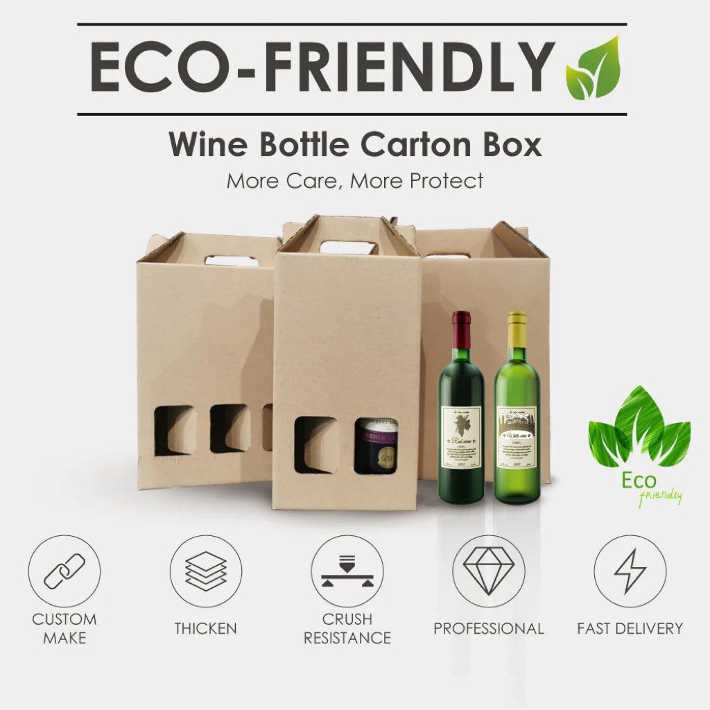 Wine Packaging Box / Carton Box, Hobbies & Toys, Stationery & Craft ...