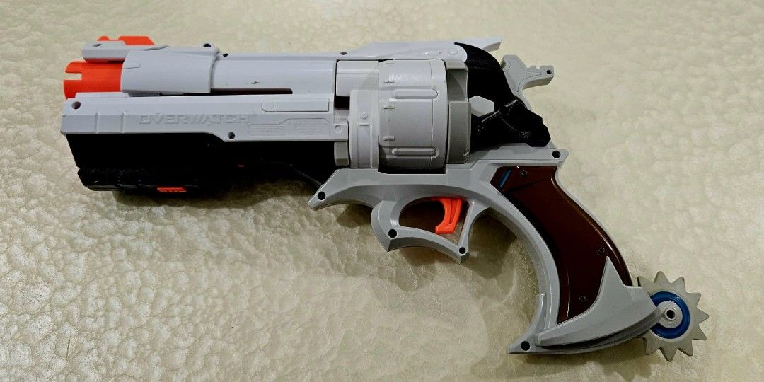 [WTS] Overwatch McCree revolver nerf g un, Hobbies & Toys, Toys & Games ...
