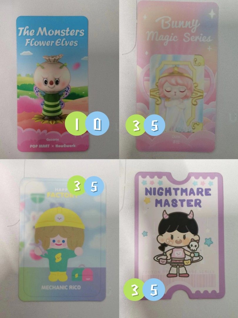 WTS Popmart toy factory zzton skullpanda labubu Rico happy factory ...