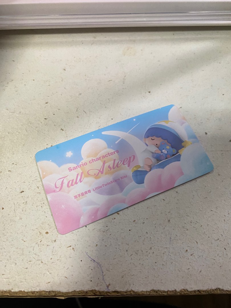 WTT Popmart Sanrio Falling Asleep Kiki, Hobbies & Toys, Toys & Games on ...