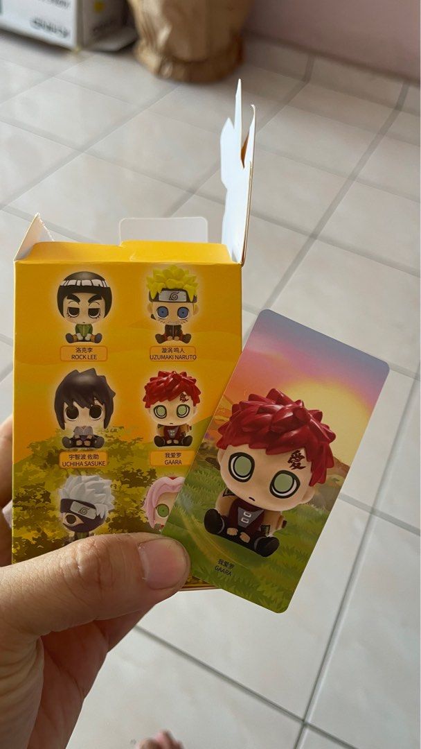 WTT/WTS Naruto Miniso Blind box Gaara, Hobbies & Toys, Toys & Games on ...