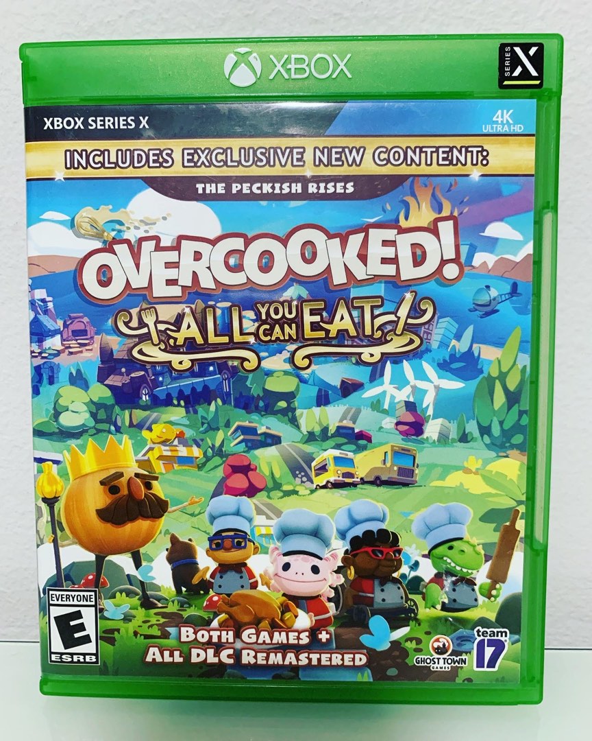 Xbox Series X S Games Overcooked! All You Can Eat, Video Gaming, Video ...