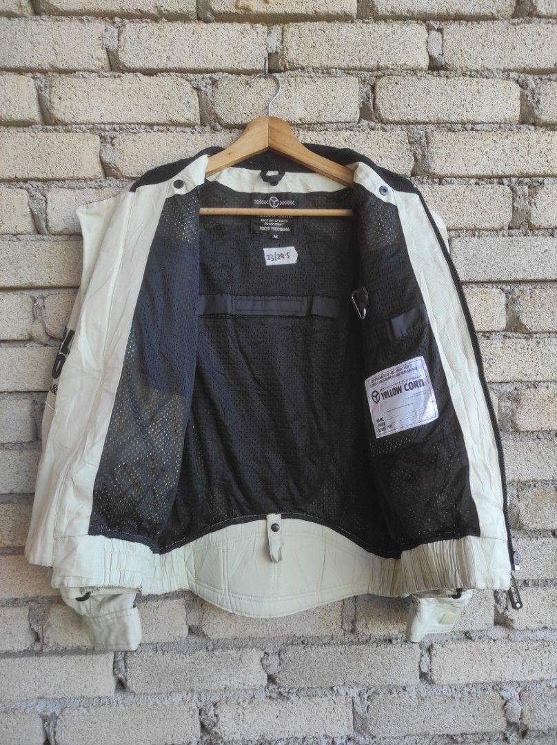 yellow corn tokyo yokohama japan motor permotoran biker rare jacket ...