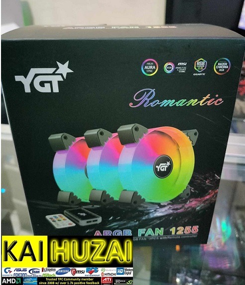 YGT 1255 3in1 with REMOTE ARGB, Computers & Tech, Parts & Accessories ...