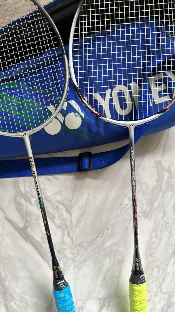 Yonex badminton racket, Sports Equipment, Sports & Games, Racket & Ball ...