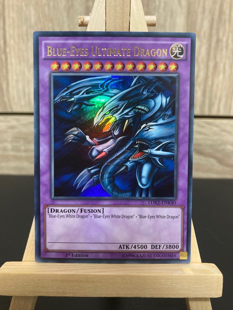 Yugioh - Blue-Eyes Ultimate Dragon, Hobbies & Toys, Toys & Games on Carousell