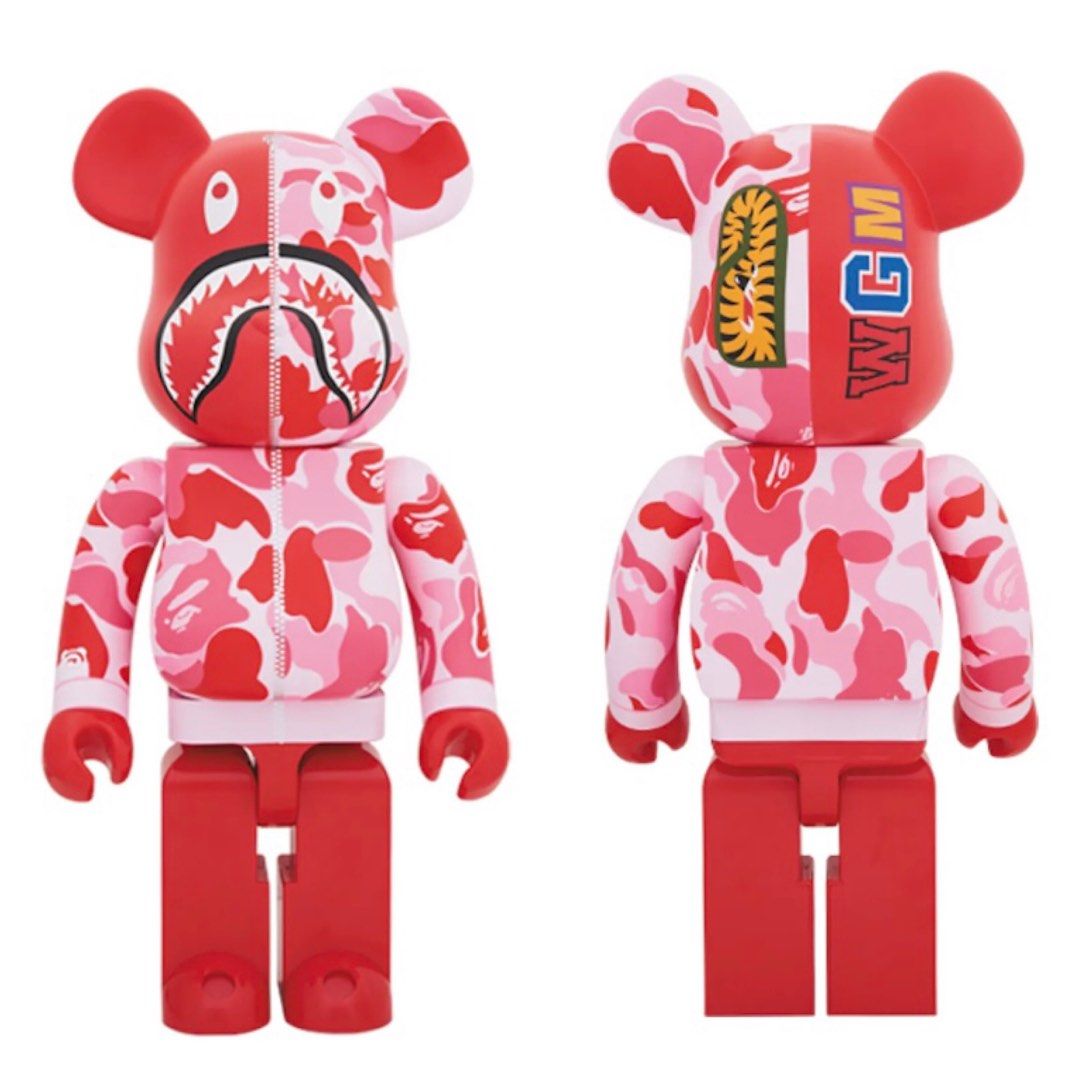 1000% Bape ABC Camo Bearbrick, Hobbies & Toys, Toys & Games on Carousell