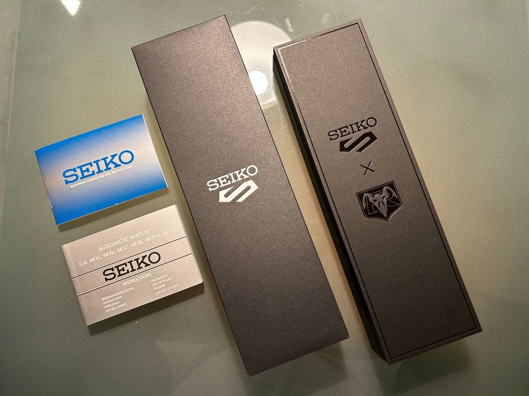 100% 全新 Seiko 精工 x 幪面超人 55周年限量紀念版 SRPJ91K1 SRPJ91K SRPJ91 SBSA207, 男裝, 手錶及配件, 手錶 - Carousell