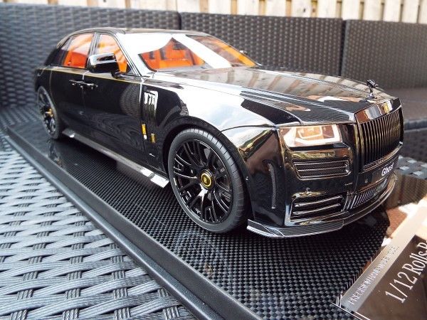 1/12 VMB Mansory 2022 Rolls Royce Ghost Black Badge Edition in Black ...