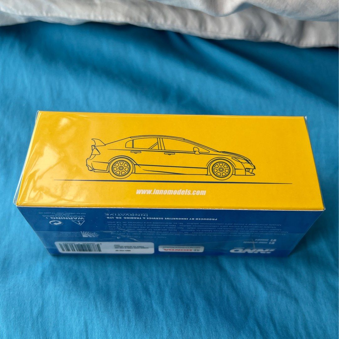 1/64 Inno64 Spoon Sports Honda Civic Type R FD2R FD2 diecast model car ...