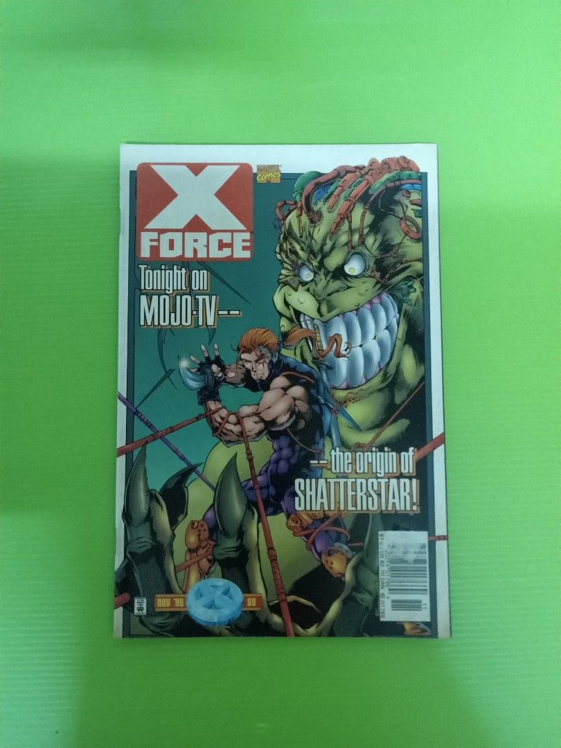 1st cameo app Sledge ( Deviant ) X-Force #60 ( Kevin Lau - Cover Art ...
