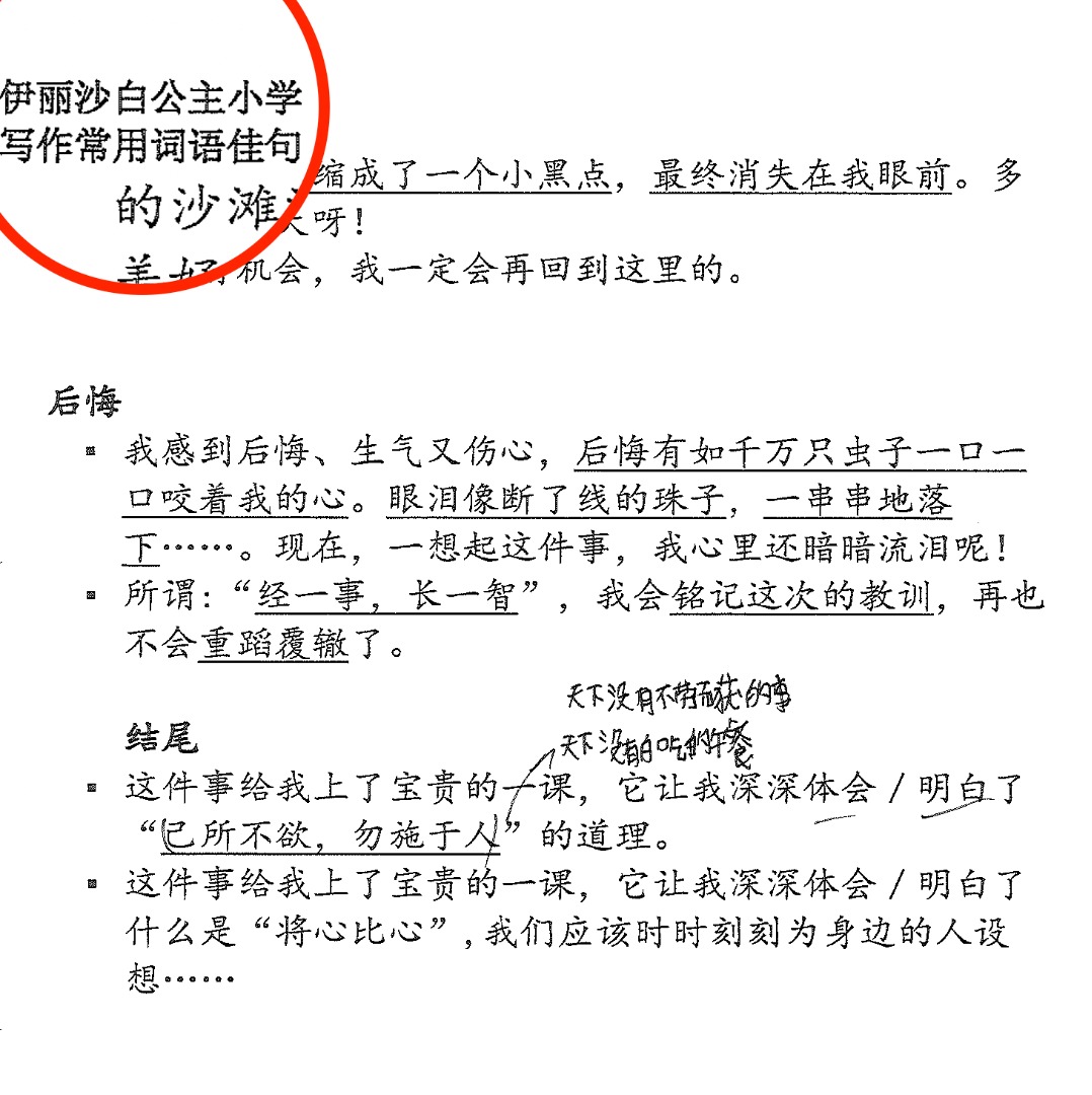 2023 PSLE HCL Chinese Composition Materials, Hobbies & Toys, Books ...